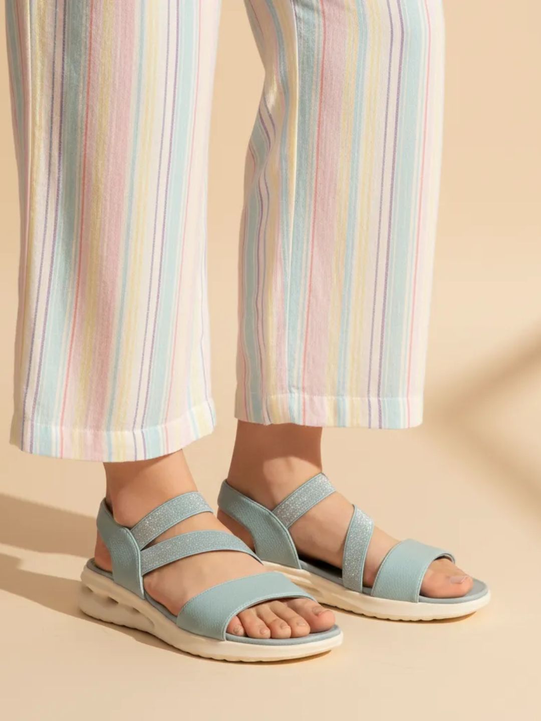 Blue Comfort Sandals – Koblerr